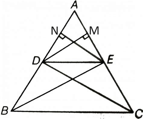 If A Line Is Drawn Parallel To One Side Of A Triangle To Intersect The