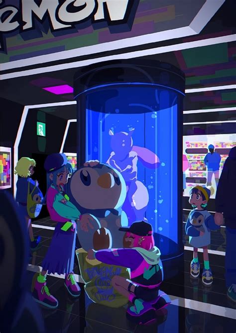 K Piplup Hat Hanabushi Pok Mon Mewtwo Hd Phone Wallpaper Rare