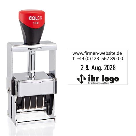Individuelle Colop Datumstempel Stempel Fabrik At