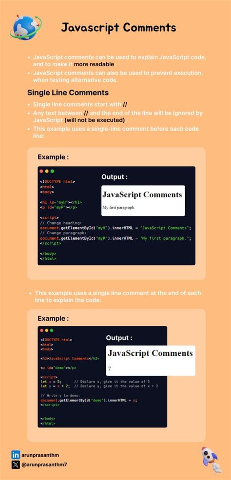 Arun Prasanth ⚡ On Linkedin Javascriptcomments Js Javascript