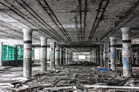 Packard Plant In Detroit Old Assembly Line Photograph By John McGraw