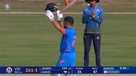 Vijay Hazare Trophy 2025 Qf2 Vidarbha Vs Rajasthan Match Highlights