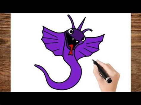 How To Draw Silent Steve Garten Of Banban Chapter 3 Easy Drawing