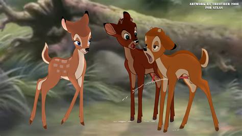 Rule 34 2008 Bambi Character Bambi Film Cub Disney Faline Feral Penis Ronno Tagme