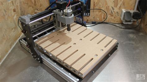 Création d un spoilboard en MDF pour la CNC 3018 Pro BenMaker fr