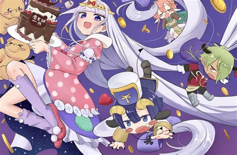 召唤 魔王城蛋糕 插画师鲸的栖夜莉丝公主插画图片 BoBoPic