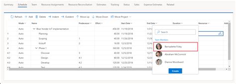 Book Named Bookable Resources To A Project Team And Assign Tasks In Psa Microsoft Learn