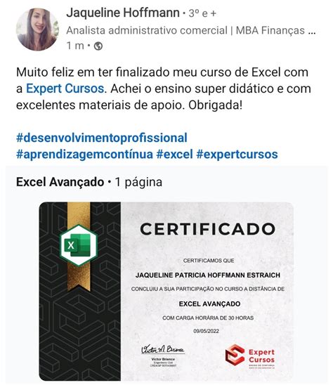 Curso De Excel Online Nucleo Aprendizado