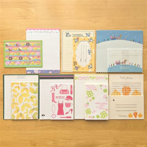 レターセット まとめ売り 横書き 便箋 封筒 レトロ 古い かわいい ファンシー メルカリ