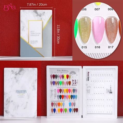 China Customized Nail Salon Display Book Suppliers Manufacturers