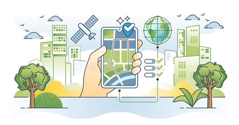 Geofencing Technology As Focused Area Marketing Notifications Outline