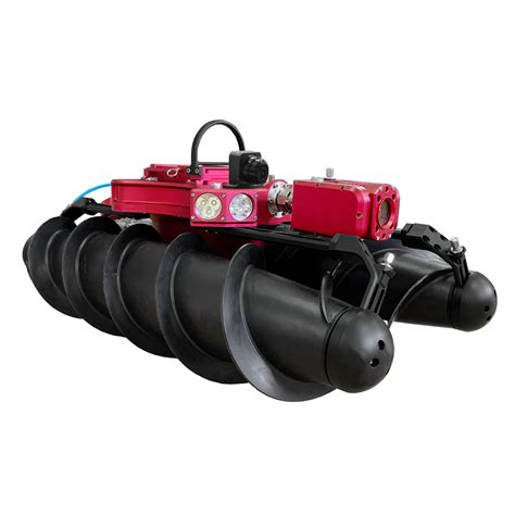 24′ ′ Culvert Tank Lake Cctv Video Sonar Lidar Multi Sensor Inspection Screw Crawler Camera