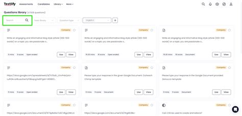 Understanding The Testlify Question Library A Guide Testlify Inc