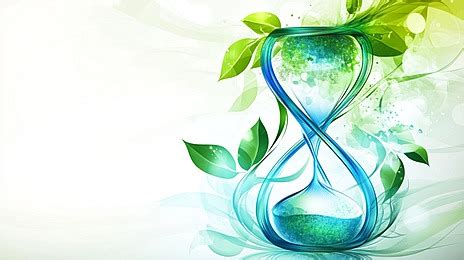 Eternal Flow An Abstract Vector Hourglass Design Background Hourglass