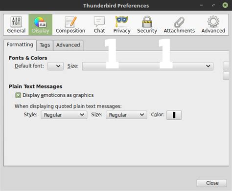 Linux Mint Why Does Thunderbird Display Huge Numbers Unix And Linux
