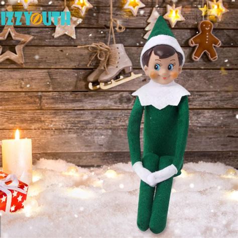 14cm Christmas Elf Shelf Doll Little Elf Shelf Sitter Decorative
