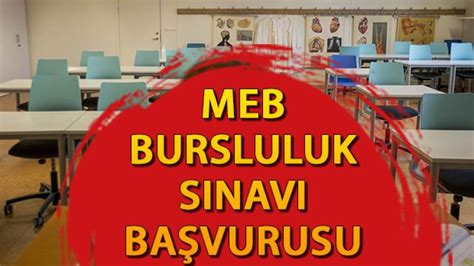 2023 bursluluk sınavı başvuruları ne zaman İOKBS sınav ve başvuru