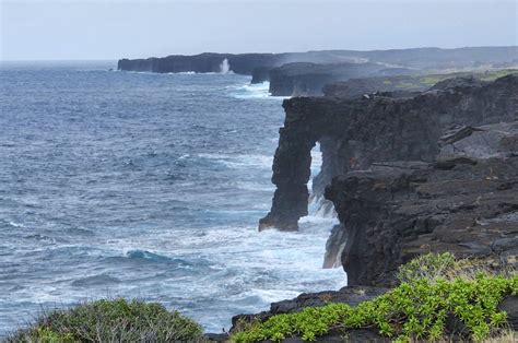 Chain Of Craters Road Hawaii Volcanoes National Park Volcano