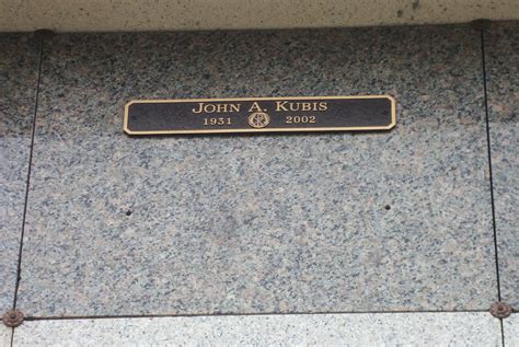 John A Kubis 1931 2002 Find A Grave Memorial