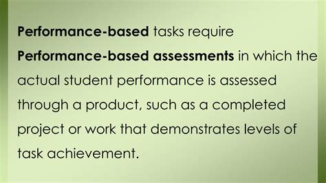 Solution Product Oriented Performance Based Assessment Studypool