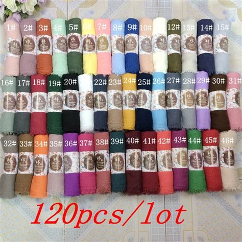 스카프 목도리 이슬람 머리 히잡 주름 랩 플레인 주름 버블 비스코스 롱 플리츠 120 피스long Scarf Womenscarf Womenlong Scarf