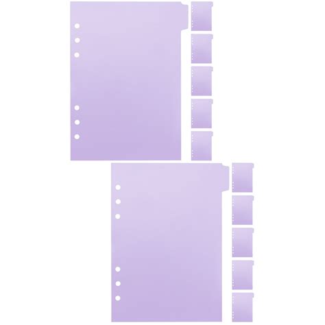 Binder Clips 12 Sheets Versatilen Loose Leaf Page Markers Dividers Index Separator Notebook Pp
