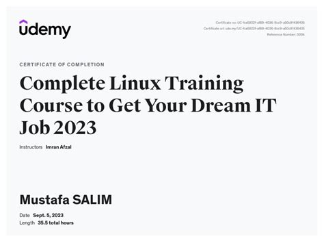 Mustafa Salim On Linkedin Linux Rhcsa Certification
