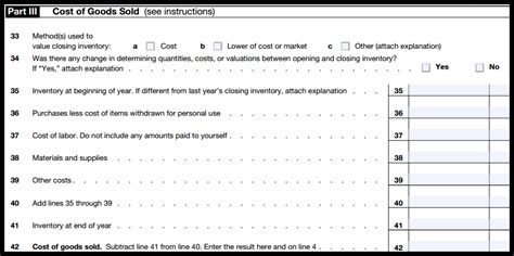 Schedule C Income Worksheet Worksheet Income Calculation Sch