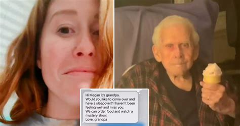 Grandpa Feels Lonely And Asks His Granddaughter To Visit Him