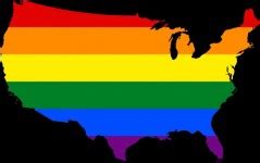 United States Map With Flag Free Stock Photo Public Domain Pictures