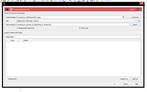 Cant Open Dwg File In Qgis 316 Geographic Information Systems Stack