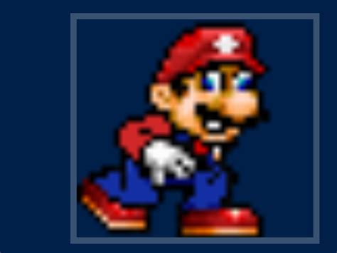 Is This Literally An Actual Frame In Marios Walking Animation In Mtt 2