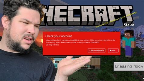 Error 0x803f8001 Minecraft Launcher Fix Youtube