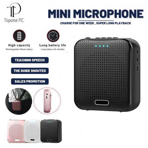 Mic Bluetooth Lapel Microphone Wireless For Teaching With Loud Speaker Bluetooth Professional