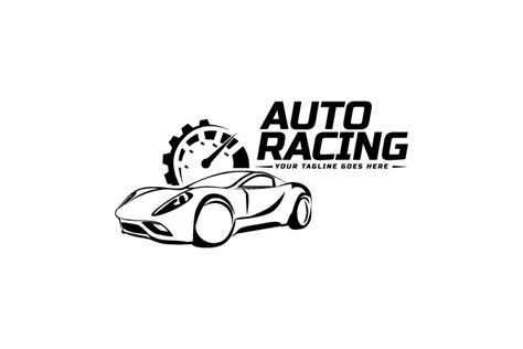 Auto Racing Brand Logo Concept Vector Graphic By Muhammad Rizky