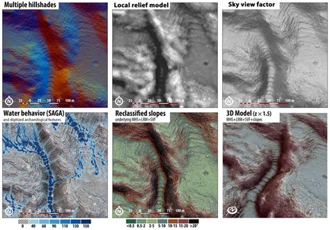 Examples Of Lidar Derived Visualizations And Modelling Used These Show