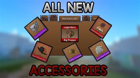 How To Get Every New Accessories | King Legacy - YouTube