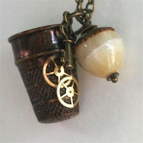 Peter Pan Thimble Steampunk Hidden Kisses Peter Pan And Wendy