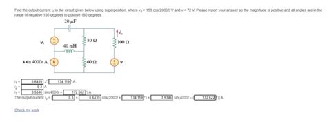 Solved Find the output current io in the circuit given below | Chegg.com