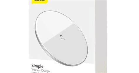 Baseus Simple Wireless Charger Wupdated Version For Type C White