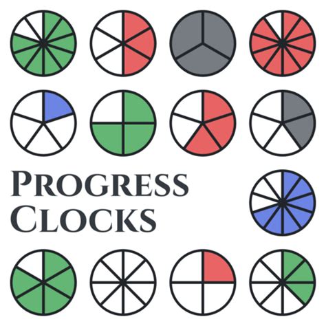Progress Clocks Roll20 Marketplace Digital Goods For Online Tabletop