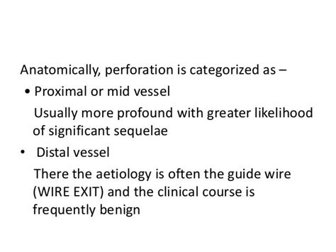 Pci Complications