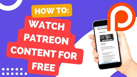Patreon Free Accessabout How To Use To Watch Video For Without Paying