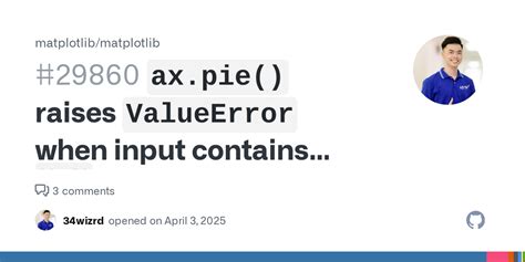 `axpie` Raises `valueerror` When Input Contains `nan` · Issue 29860