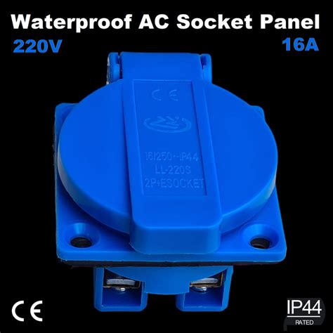 Waterproof Socket Outlet Socket Ac Outdoor Panel Box Outlet Socket