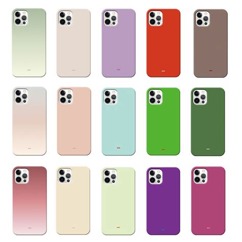 아이폰 단색 컬러 슬림 케이스 Iphone 전기종 모음 감도 깊은 취향 셀렉트샵 29cm