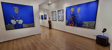 Obou Gbais Le Bleu D Obou Hoop Galerie