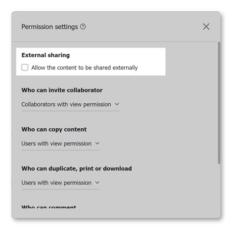 Set Docs Comment Share And Download Permissions