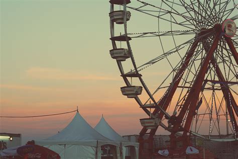 Ferris Wheel Entertainment Attractions Wallpaper Hd City 4k