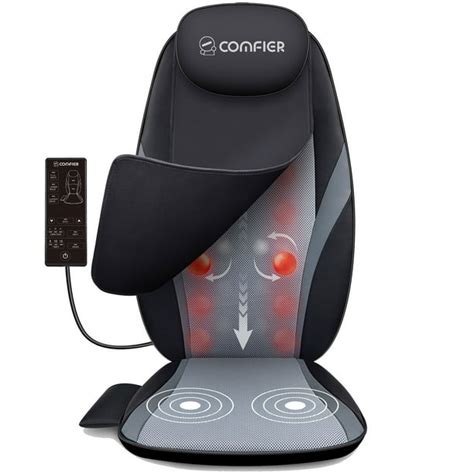Comfier Back Massager With Heatshiatsu Massage Chair Paddeep Kneading